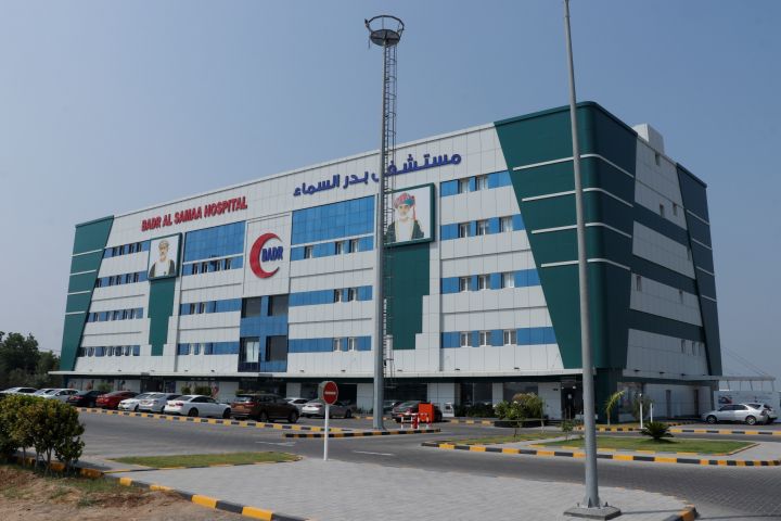 Construction of Badr Al Samaa Hospital at Sohar – Alrawdha